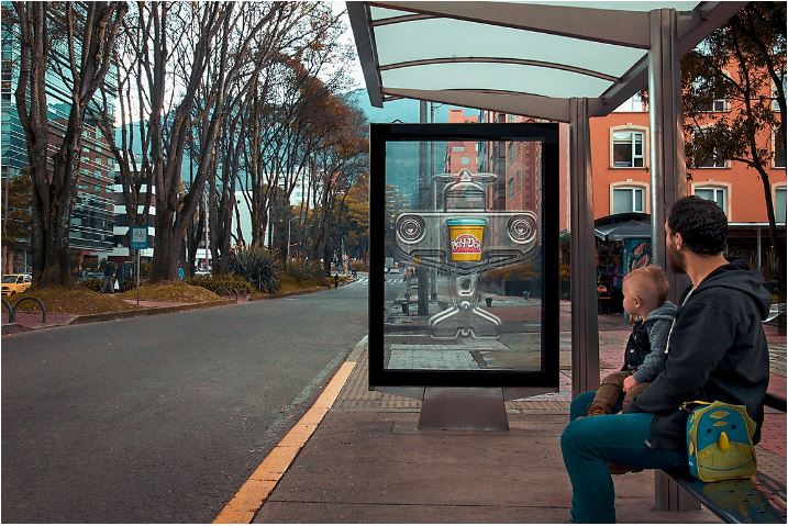 A Bus Shelter— “Open a Can of Imagination” - OOH TODAY