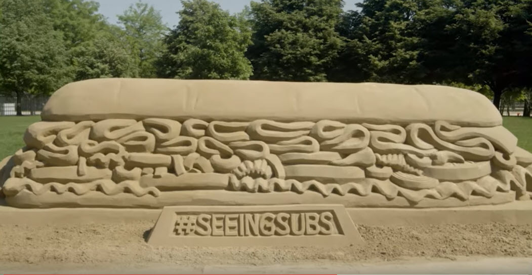 Beach, Chalk and Projections Building Subs in OOH - OOH TODAY