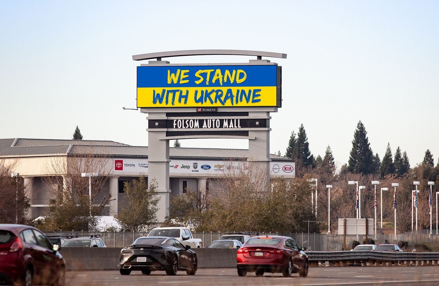 OOH Shows Support for Ukraine - OOH TODAY