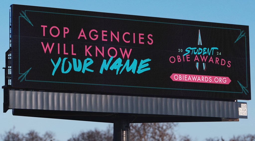 Last Call for Student OBIE Awards - OOH TODAY