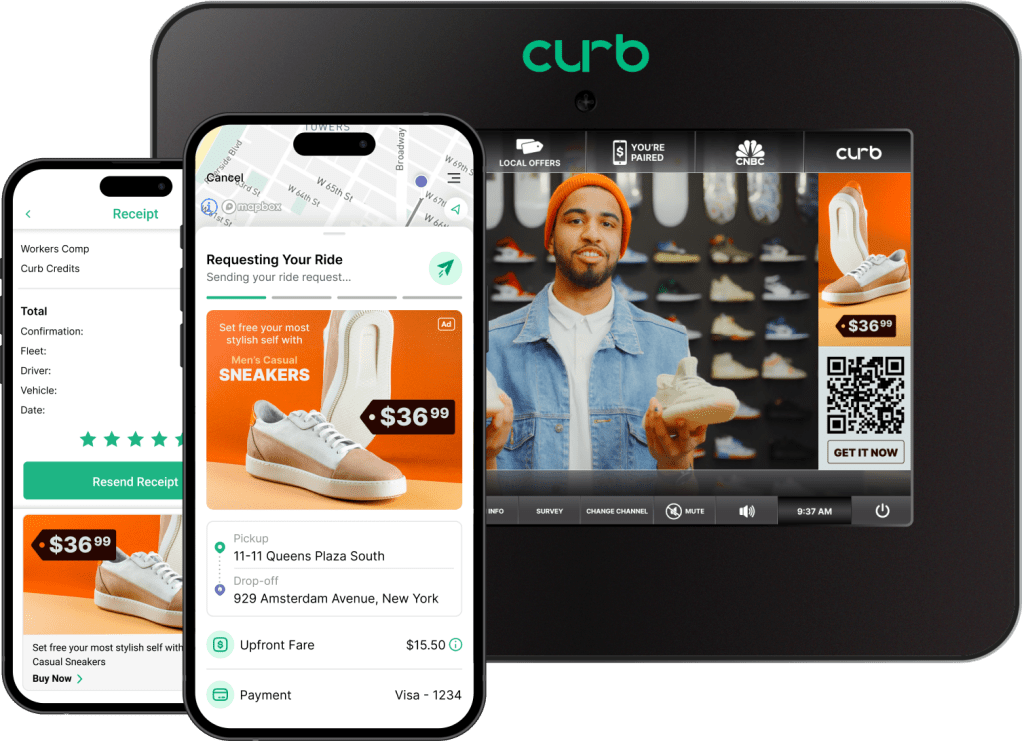Curb ‘s New In-Vehicle Advertising Platform - OOH TODAY