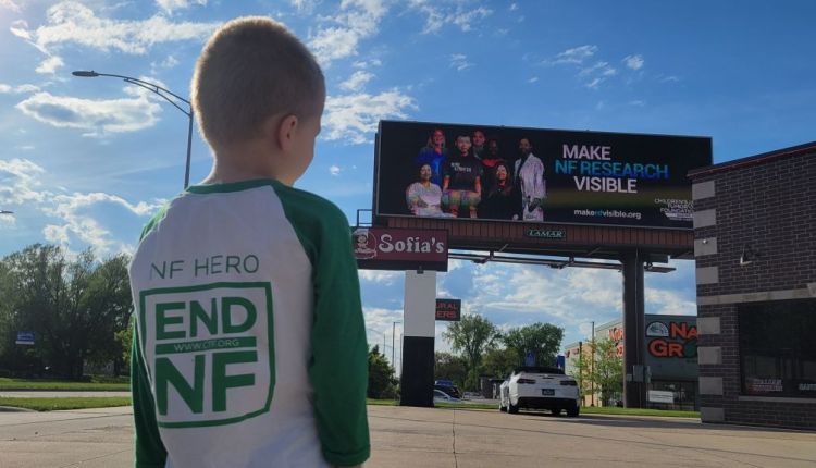 Hundreds Of Sites Light Up On World NF Awareness Day - OOH TODAY