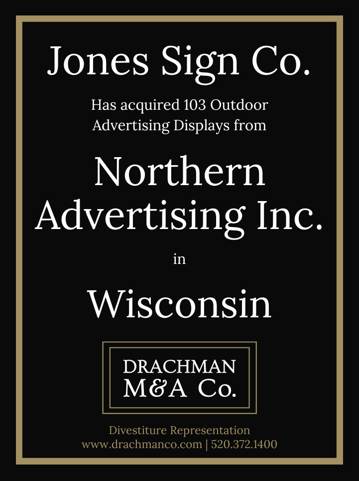 Jones Sign Co Acquires Heritage OOH Company, Northern Advertising, in ...