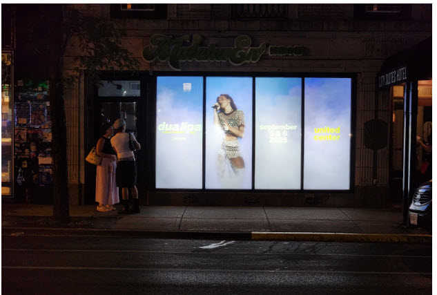 Dua Lipa OOH —”Radical Optimism” Tour - OOH TODAY