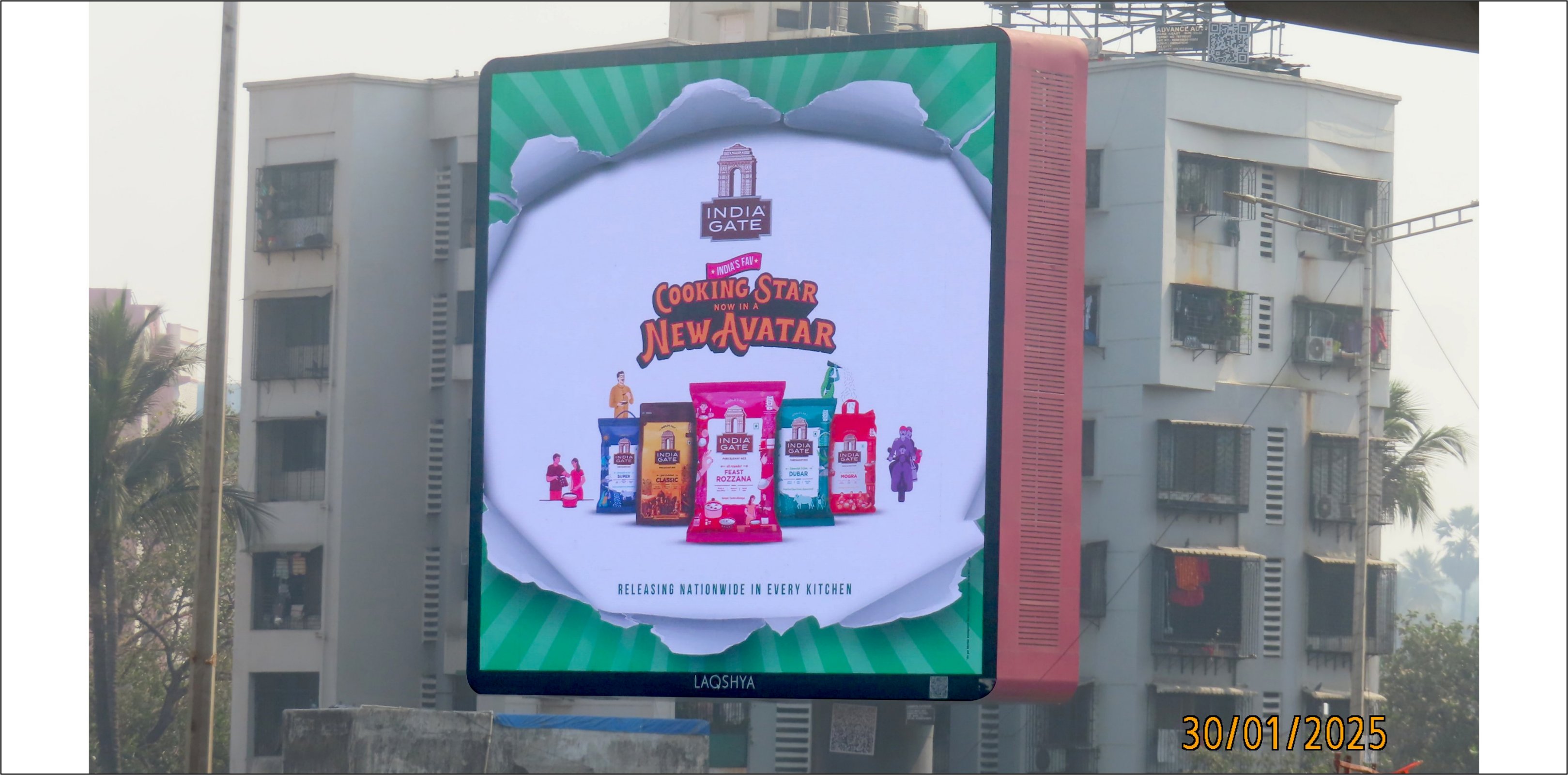 Rice Brand Launches OOH with 3D Anamorphic - OOH TODAY