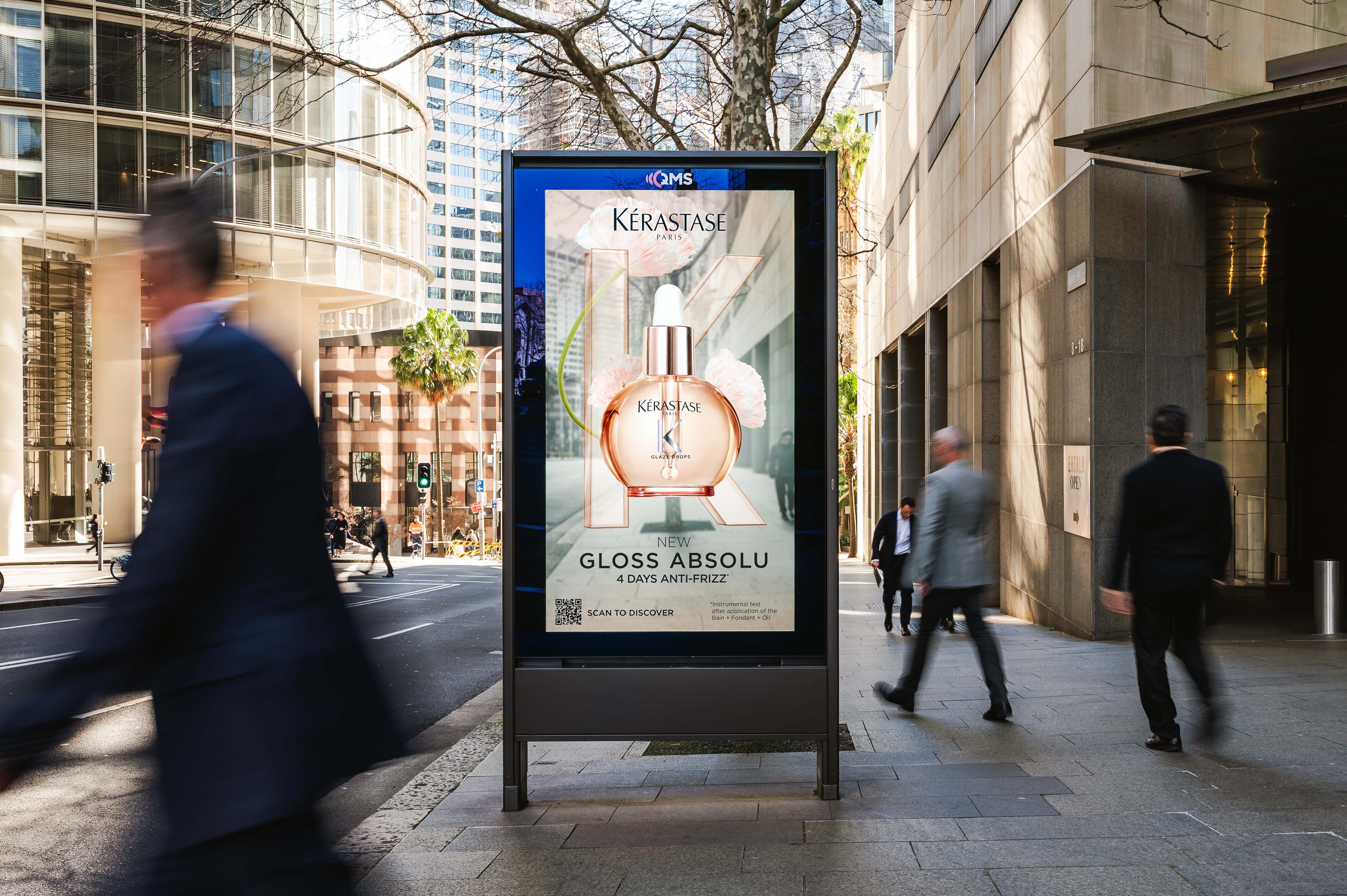 QMS’s New 3DOOH for Kérastase - OOH TODAY